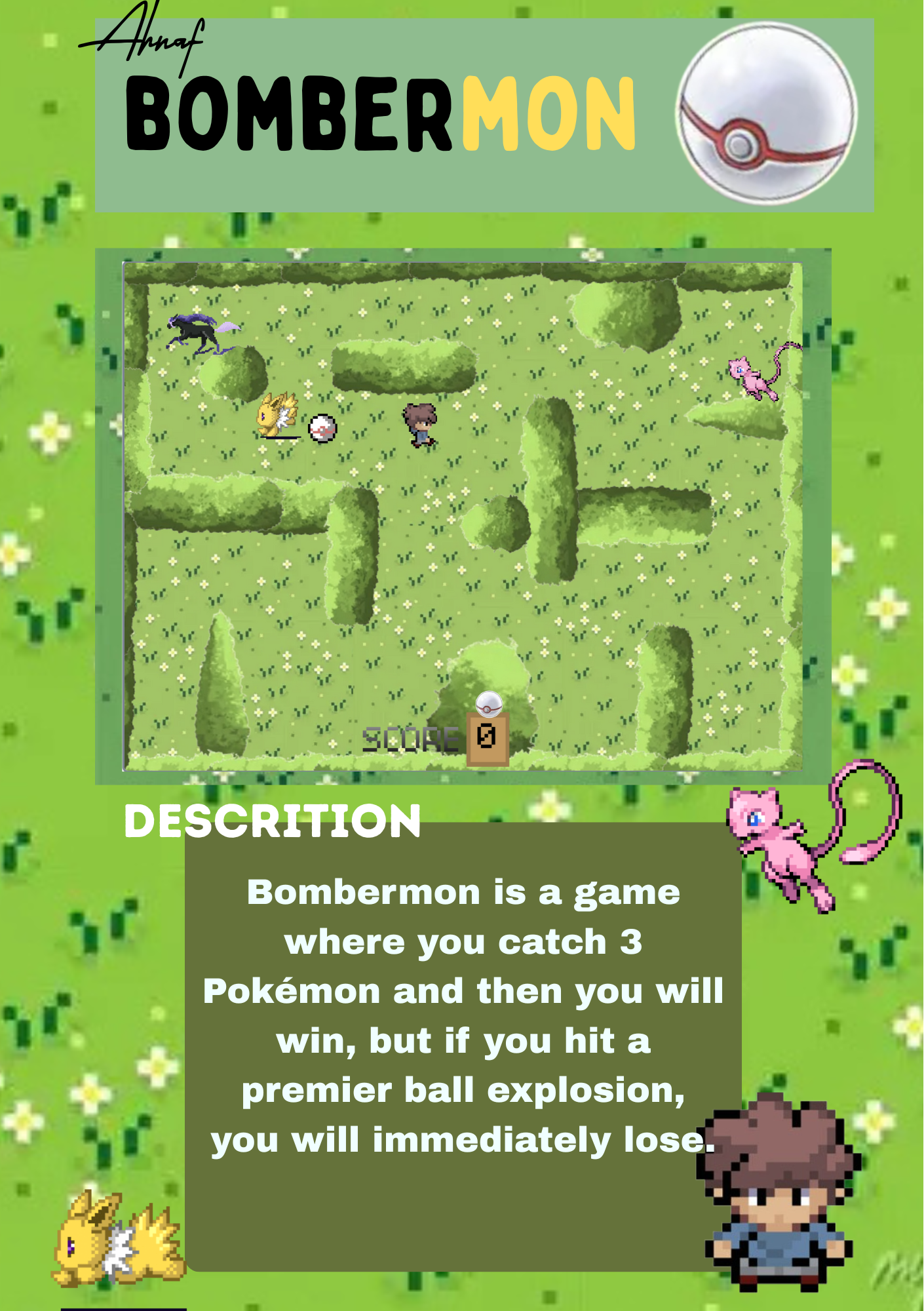 BomberMon – Ahnaf Home